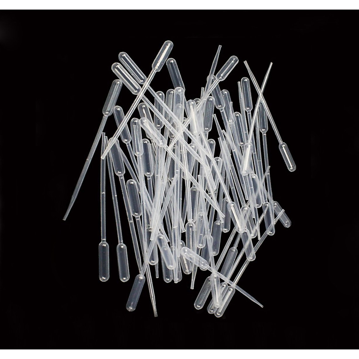 YXQ 500Pcs 0.5ml Clear Plastic Fine Tip Dosing Disposable Dropper Transfer Liquids Pipetting Pipette