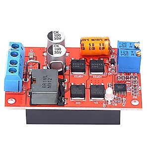 MPPT Solar Panel Regulator Module Charging Controller Boost Converter Module with Automatic Intelligent Three Stage Charging Mode 5A