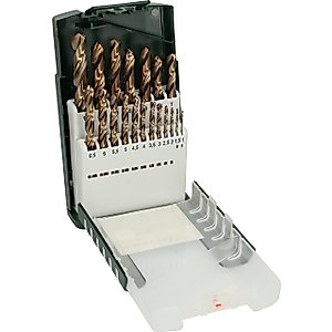 Bosch DIY 2609255133 Metal Drill Bit Set 1-10 mm/HSS-Co / 19-Piece Set