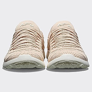 APL: Athletic Propulsion Labs Women's Techloom Wave, Vanilla/Black, 8.5