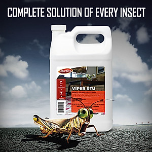 Martins Viper RTU Insecticide Indoor Outdoor Powerful Bug Repellent pest Control Home Defense Insecticide Insect Control Solutions Available with Premium Quality Centaurus AZ Gloves 1 Gal