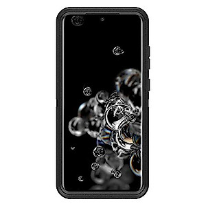 OtterBox DEFENDER SERIES SCREENLESS Case Case for Galaxy S20 Ultra/Galaxy S20 Ultra 5G (ONLY - Not Compatible with Any Other Galaxy S20 Models) - BLACK