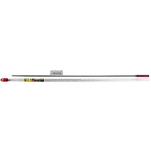 Pro Shot Products CR36-22 36-Inch .22 6.5-mm Coated Rifle Rod, Black