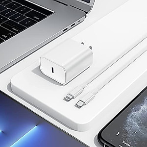 iPhone Fast Charger Block, 3Pack 20W USB C Wall Charging Plug, Type C Apple Charging Power Adapter Cube Brick for iPhone 14/14 Max/13 Pro/13 Pro Max/12 Mini/11 Pro/11/iPad/Samsung Galaxy S22/21/20/S10