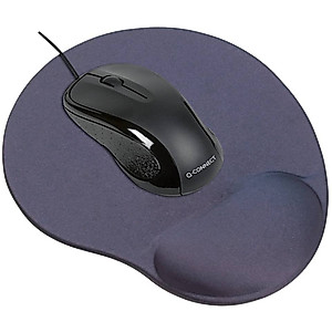 Q-Connect Gel Mouse Mat - Black