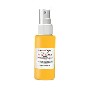 1 oz. 24K Egyptian Musk Body Spray Fragrance/Body Fragrance Oil, Pure Uncut. Add a Few drops to your Aromatherapy Diffuser.