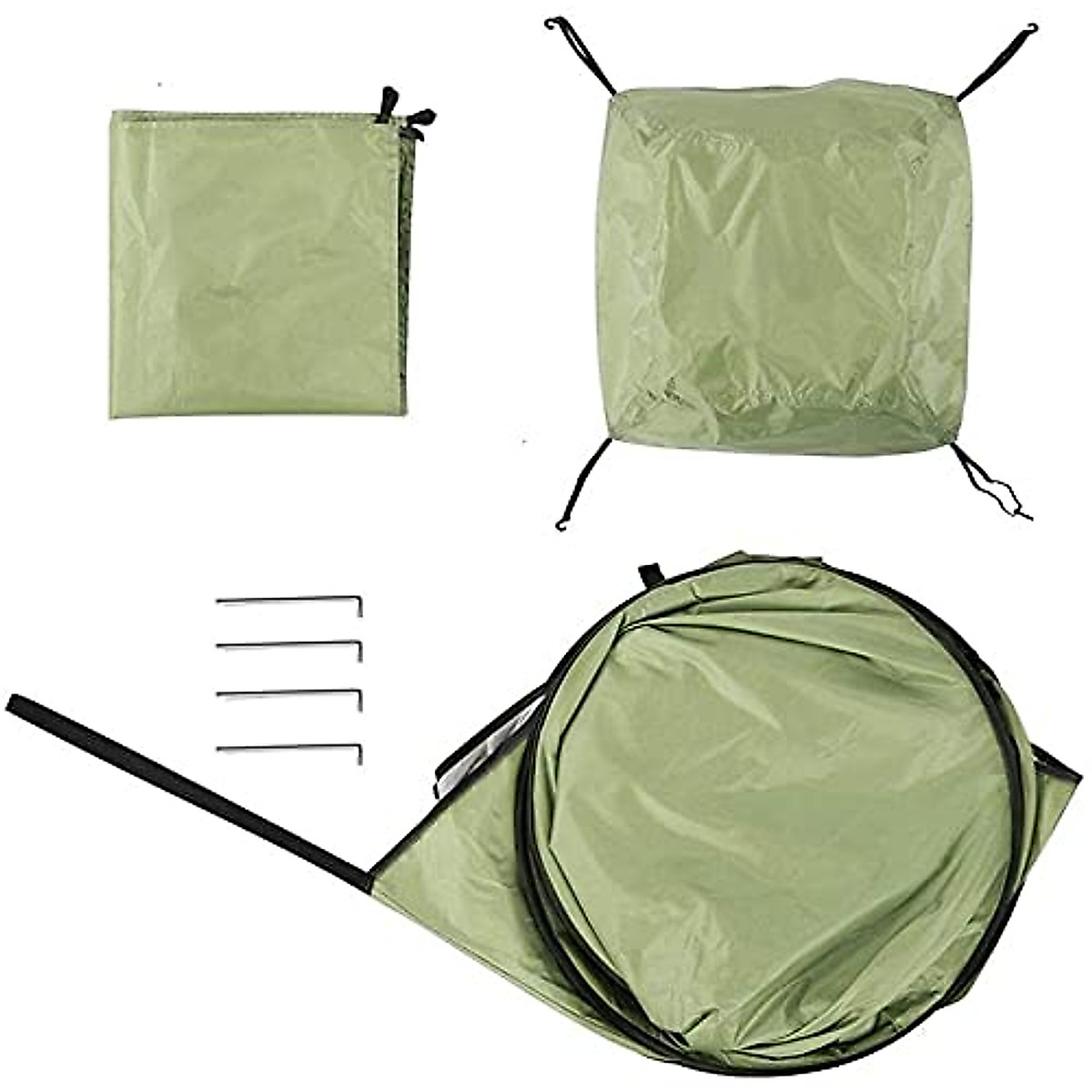 Camping Tents Portable Pop Up Privacy Shower Tent Camping Toilet Spacious Changing Room for Camping Fishing Hiking Beach Outdoor Toilet Shower Bathroom Pop-Up Tents