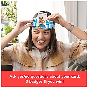 Hedbanz 2023 Edition Cards Picture Guessing Board Game- Family Games, Games for Family Game Night, Kids Games, Card Games for Families & Kids Ages 6 and Up