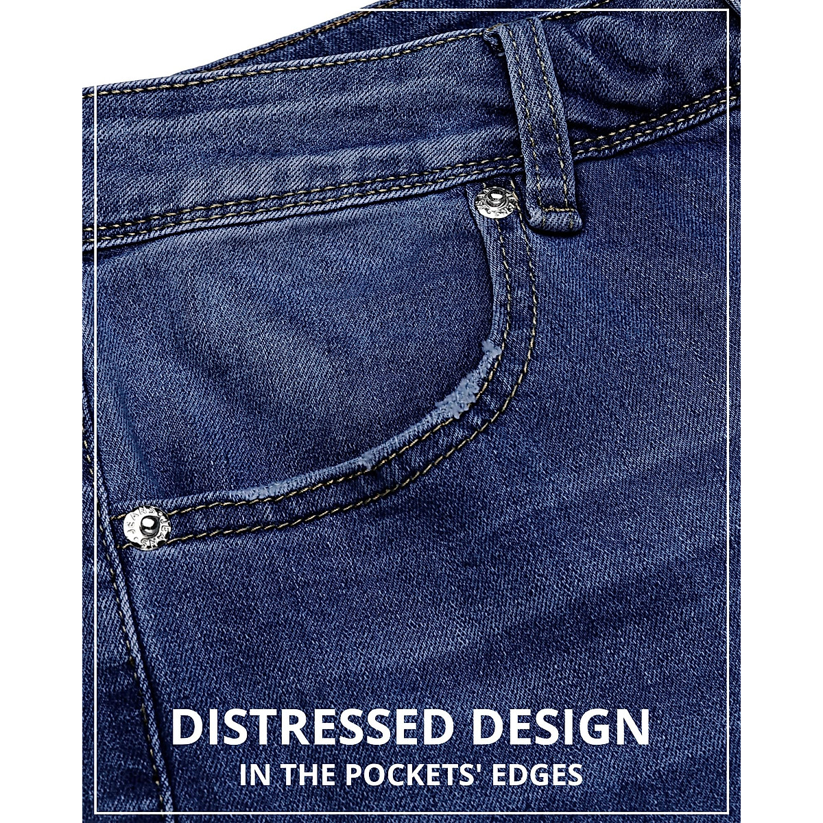 GRAPENT Womens Plus Size Stretch High Waisted Flare Ripped Jeans, 70s Outfits, Jeans Size 12, Wide Leg Pants Color Deep Blue, Size 14.