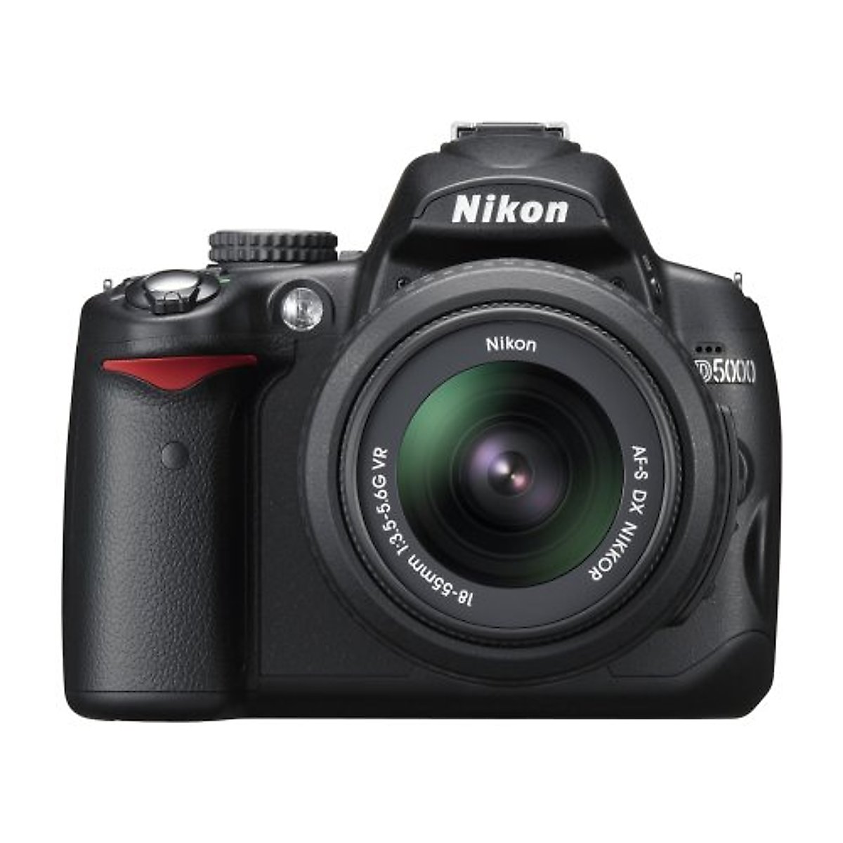 Nikon D5000 12.3 MP DX Digital SLR Camera with 18-55mm f/3.5-5.6G VR Lens and 2.7-inch Vari-angle LCD (Renewed)