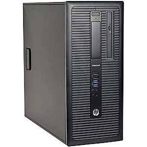 Hp EliteDesk 800 G1 Tower Computer Desktop PC, Intel Core i7 3.4GHz Processor, 16GB Ram, 512GB M.2 SSD, WiFi & Bluetooth, Wireless Keyboard and Mouse, Windows 10 Pro (Renewed)