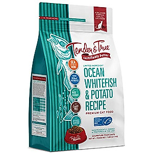 Tender & True Ocean Whitefish & Potato Recipe Cat Food, 7 lb