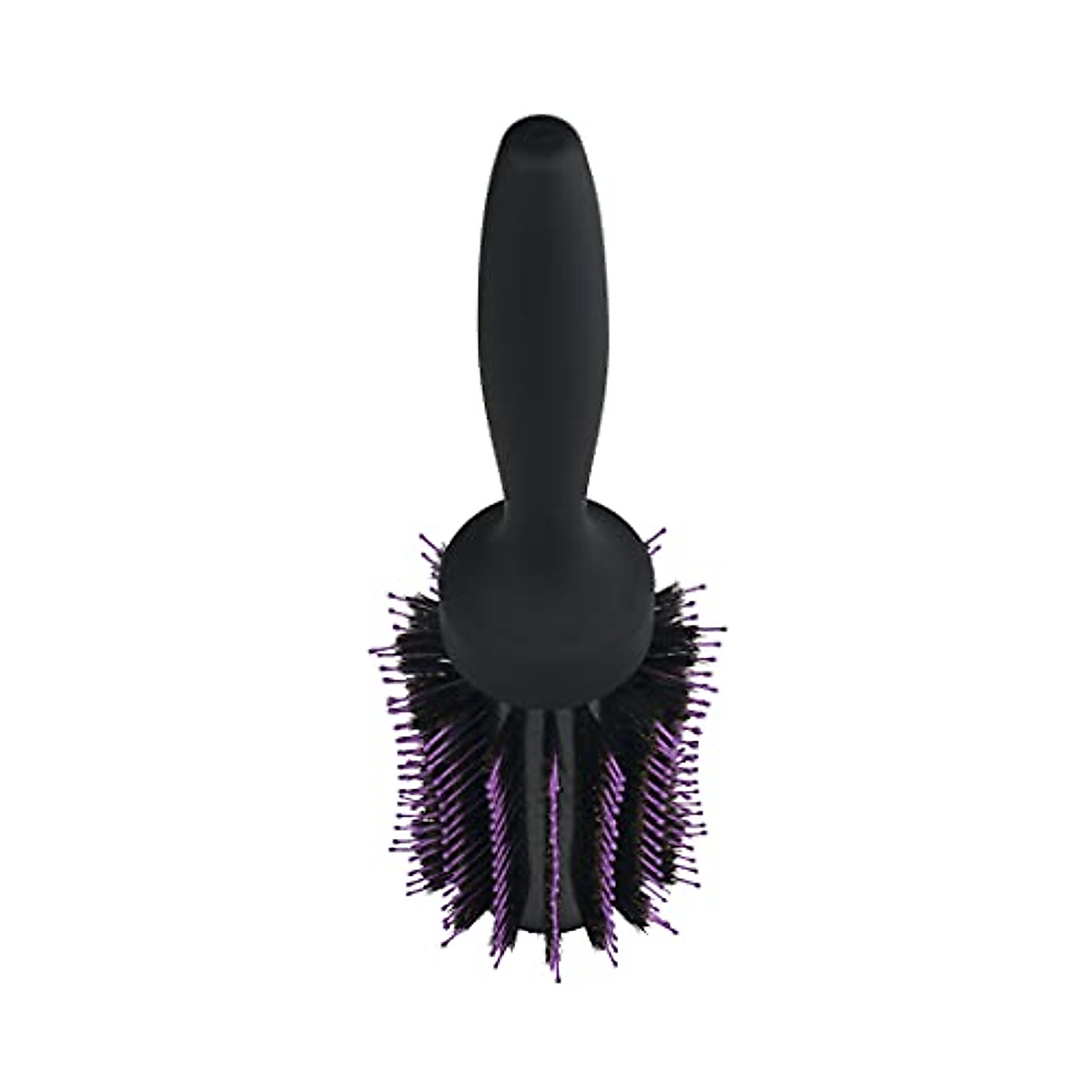 Wet Brush Volume & Body Round Brush for Thick to Coarse Hair - Volumizing Salon Blow-Out with Less Pain, Effort & Breakage - Natural Boar Bristle Detangles Knots, 1.5" Barrel