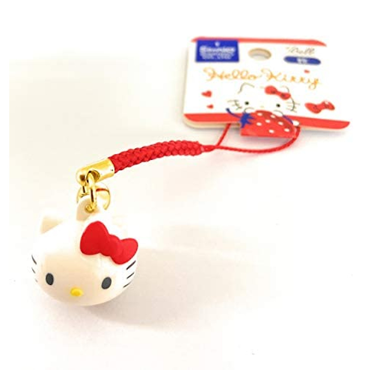 Friend Sanrio Bell Key Chain Key Ring Holder with Mascot (Hello Kitty)