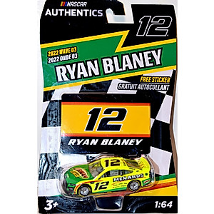 Nascars Authentics Ryan Blaney #12, 2022 Wave 3