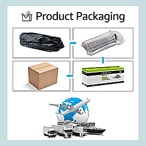 greencycle 1 Pack TN460 TN-460 Black Toner Cartridge Compatible for Brother DCP-1200 HL-1030 MFC-1260 Laser Printer