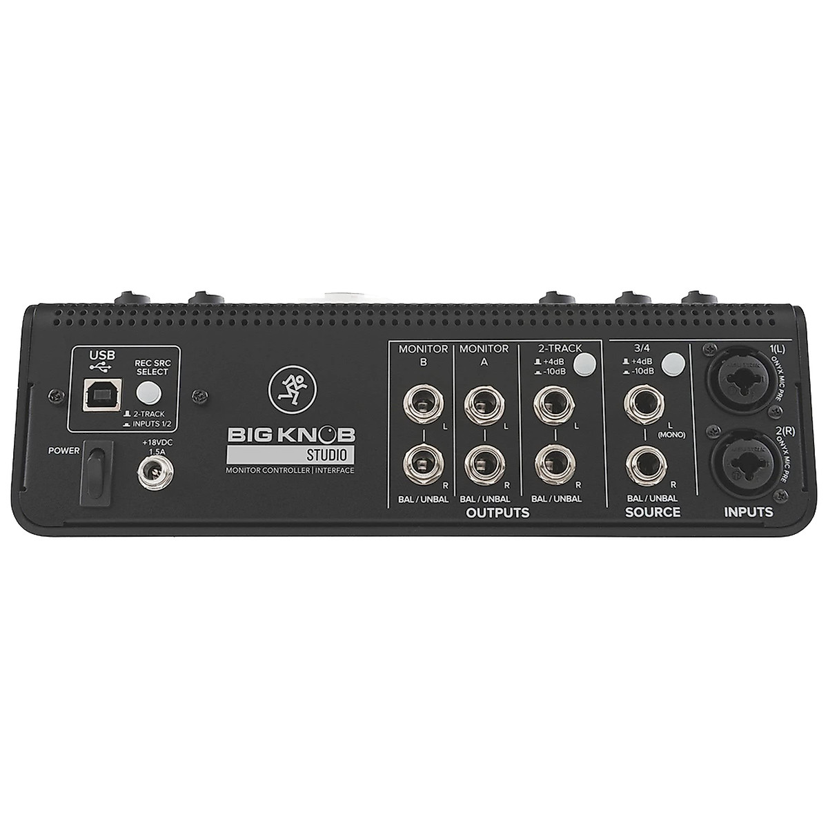 Mackie Big Knob Studio Monitor Controller and Interface with 1 Year EverythingMusic Extended Warranty Free