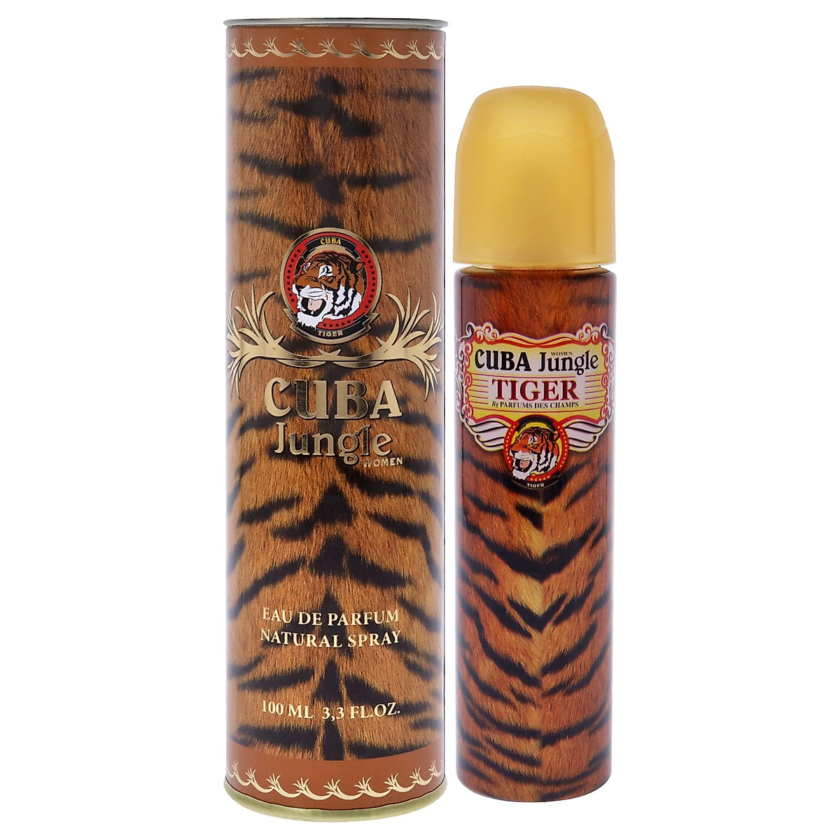 Cuba Jungle Tiger by Cuba 3.3 oz Eau de Parfum Spray