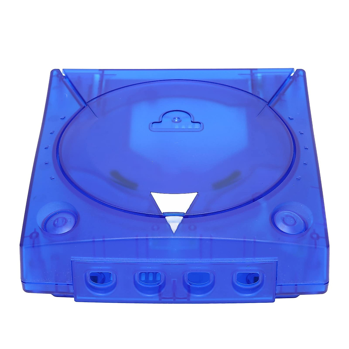 Translucent Plastic, Easy to Remove Scratch Resistant Blue Plastic Housing Shell for SEGA Dreamcast DC