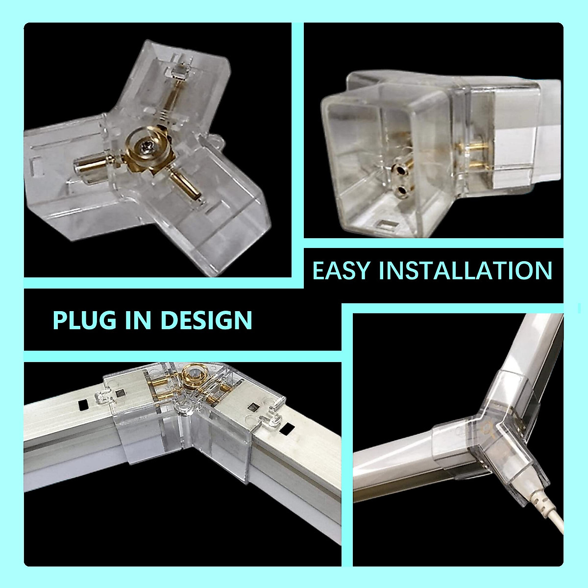 SENKOYU Auto Repair LED Garage Light, V-Shaped 6 Arrows Grid System LED Garage/Workshop Light, White Bezel, 42240 Lumens 6500K 420W IP54, AC 100-240V (190.5 x 95.6inch)