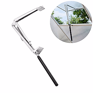 BIBISTORE Greenhouse Automatic Vent Opener Solar Roof Vent Opening Kits for Wooden&Aluminum Greenhouse Auto Hothouse Window Opener Agriculture Greenhouse Acessories Lifts 15.4 Lbs(7kg)