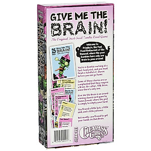 Cheapass Games Give Me The Brain Superdeluxe Edition