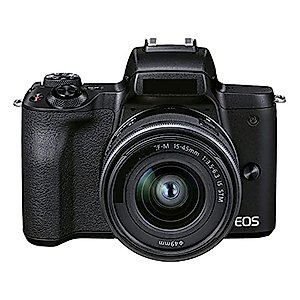 Camera EOS M50 II Mirrorless Camera Digital Camera with Ef-m 15-45mm F / 3.5 Lens Digital Camera (Color : B)
