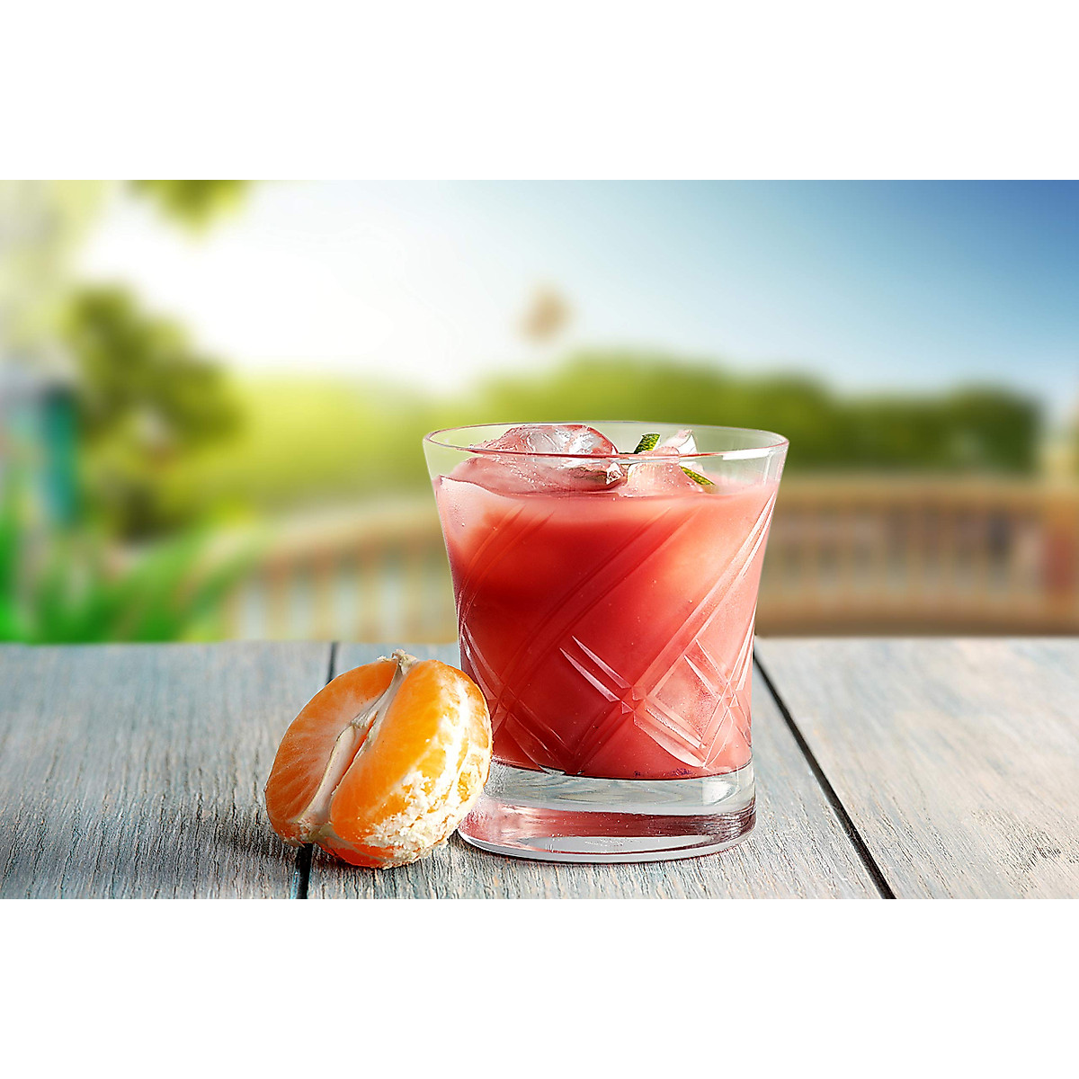 BOHEM'S Drinking Glasses for Water, Juice, Beer, Wine and Cocktails, Set of 6, Clear Tempered Glass Hand Cut Tumblers, Glassware Set for All Occasions (8 oz)