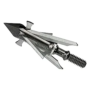 Muzzy Trocar HBX Hybrid 4 Blade Crossbow Broadhead, 100 Grain