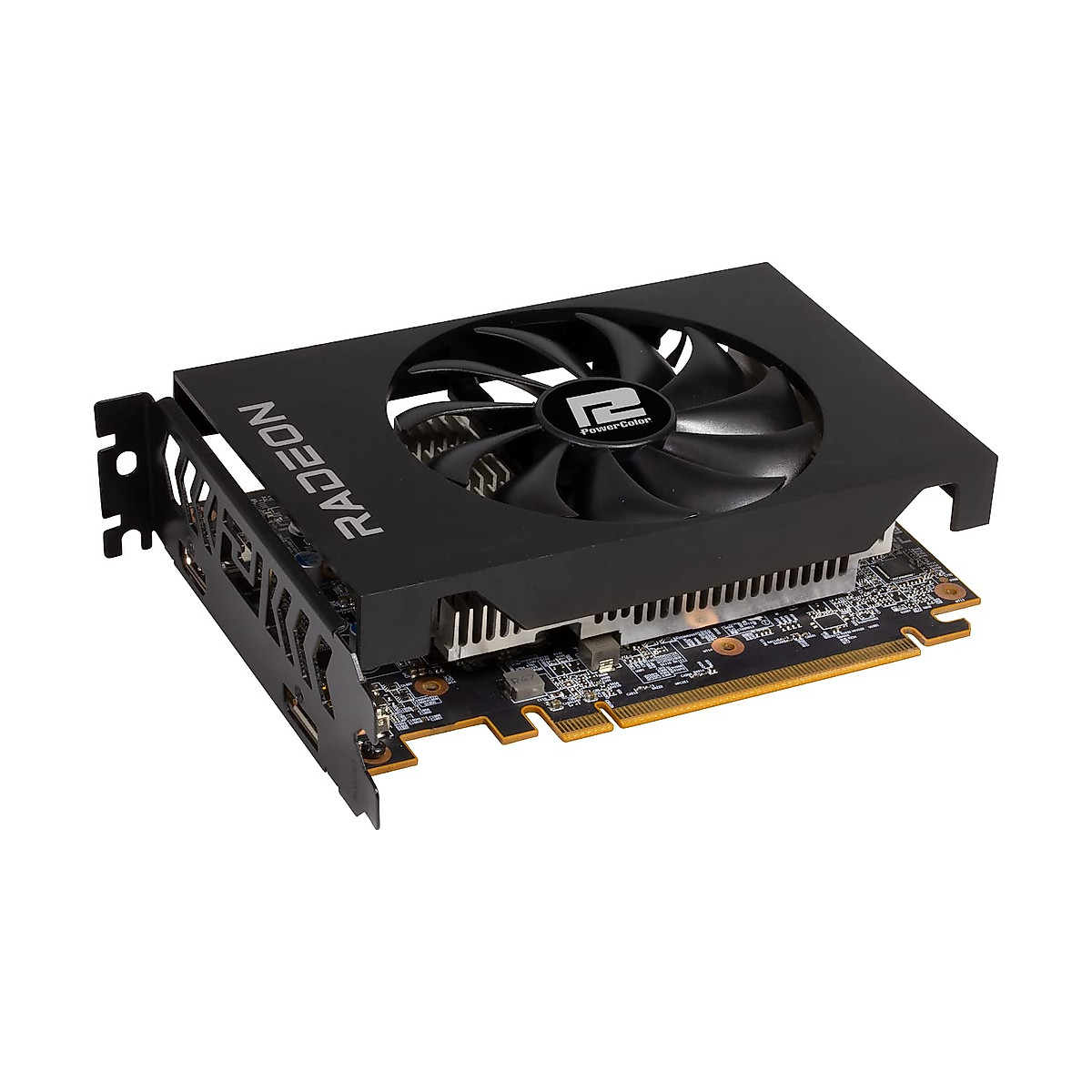 PowerColor AMD Radeon RX 6400 ITX Graphics Card with 4GB GDDR6 Memory