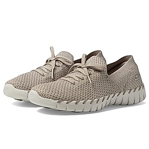 Skechers Women's GO Walk Smart 2-Lunar Horizon Sneaker, Taupe, 9.5