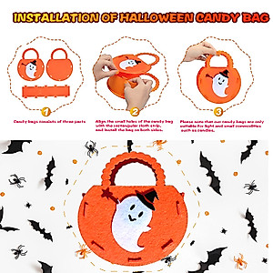 WONDOLL Halloween-Doll-Clothes Outfits Pumpkin with Lantern for 18-inch-Dolls - American Doll Halloween Costumes Gifts for Little Girls -Yellow