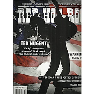 RED HOT ROCK MAGAZINE WINTER 2016 ISSUE # 73 (MISSISSIPPI BLUESMAN ZAC HARMON