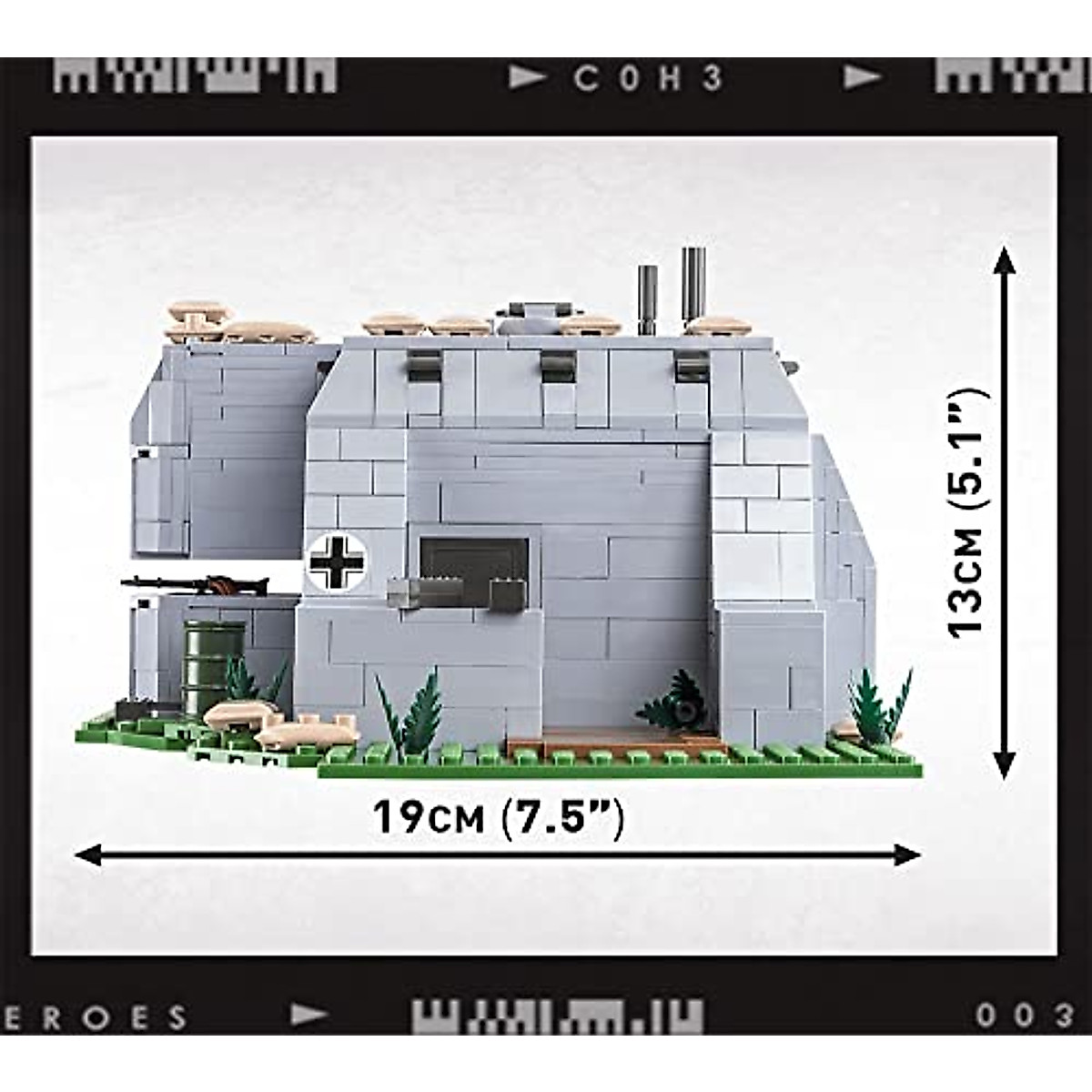 COBI Company of Heroes 3 German Fighting Position