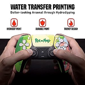 Dyeport Original PS-5 Controller compatible with Play-Station 5 Console | Custom PS-5 Wireless Controller | Printed in USA with Advanced HYDROGRAPHIC Technology (NOT JUST A SKIN or DECAL)