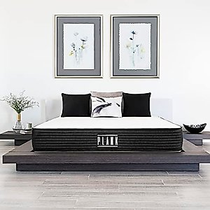 Brooklyn Bedding Plank 11-Inch TitanFlex Two-Sided Firm Mattress, Cal King