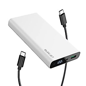 ELECJET 65W, 10,000mAh Apollo Ultra A10X Portable Power Bank | Super Fast Charging, Graphene Battery Pack for iPhone, Samsung, MacBook, iPad, AirPods & More. Rapid-Charge Smartphone, Tablet or Laptop