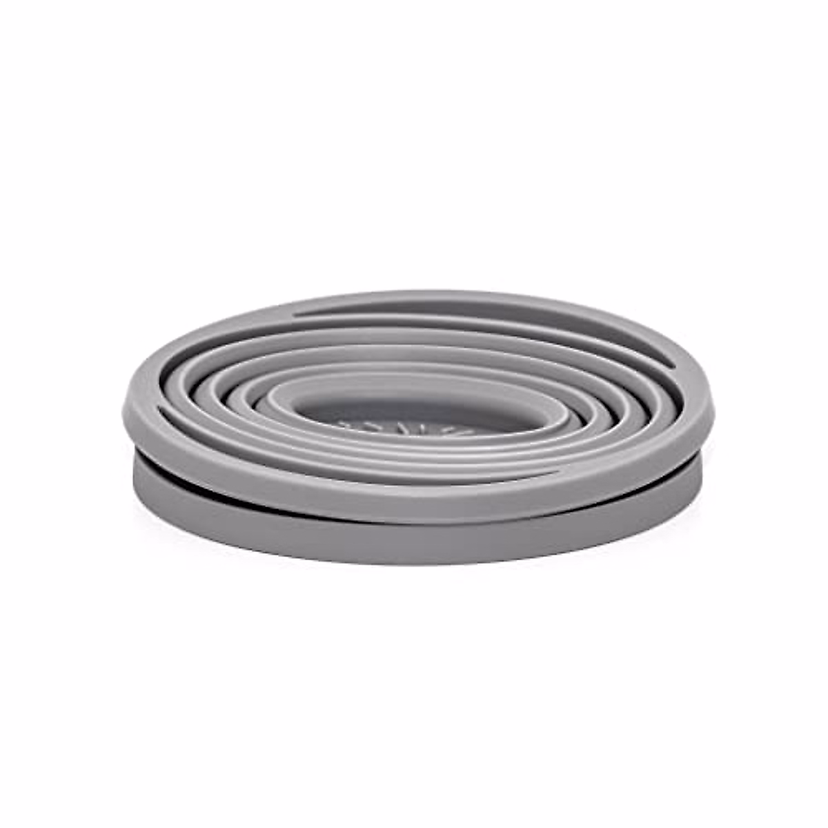 Pour Over Coffee Kit (Gray) Collapsible Pour Over Coffee Dripper and Set Of 3 Reusable Cotton Coffee Filters Perfect For Travel And Camping - Travel Ready Gear