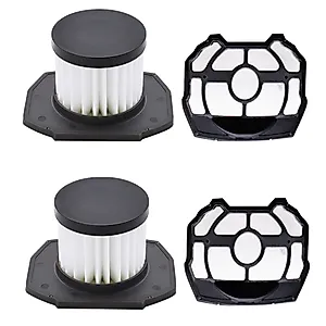2 Pack Filter Replacement for Ryobi P718 313282002 18 Volt Strut Stick Vacuum Cleaner - Fit for P718K P7181 Part 313282001 A32SV02 Replacement Filter - 2 Pack Filter Assembly with 2 Pack Pre-Screen