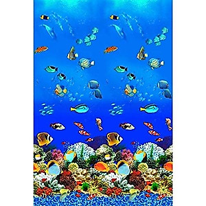 Swimline Caribbean Tile Round Overlap Pool Liner Size: 18 Foot Width x 48/52 Inch Depth