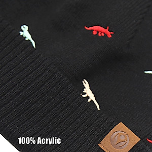 Duoyeree Baby Beanies Toddler Winter Hats Comfortable and Nice Knitted Hats for Boys Girls Adult