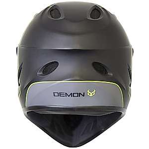 Demon Podium Full Face Mountain Bike Helmet (Black, L)