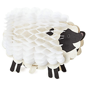 Hallmark Pop Up Birthday Card (3D Honeycomb Sheep), 599RZQ1001