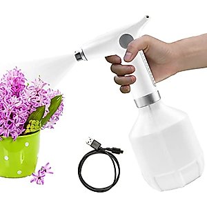 Electric Spray Bottle, LAWNFUL Plant Spray 0.26 Gallon with Adjustable Nozzle for Garden, Indoor and Outdoor Plant, Also Works as Automatic Sprayer Mister