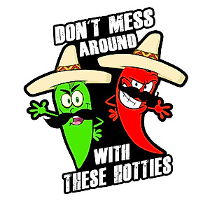 Mexican Stickers - Calcomanías Mexicanas – 100% Vinyl Stickers for Adults - Funny Decals for Hardhat, Construction, Laptop, Water Bottle or Lunchbox. Pegatinas cascos. Calcomanias para Autos