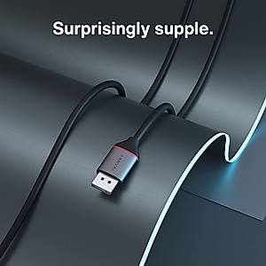 IVANKY DisplayPort Cable 10ft, DP Cable 1.2, [Updated New Model] Display Port Cable 144z, 4K@60Hz, 2K@165Hz, 2K@144Hz, 3D, DisplayPort to DisplayPort Cable, Compatible Laptop, PC, Gaming Monitor, TV