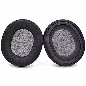 Replacement Black Fabric Ear Pads Cushion Earmuffs for SteelSeries Arctis 1 3 5 7 Lossless Wireless Gaming Headset Headphone(Earpads)