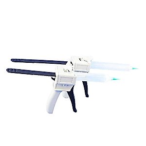 Fhis Dispensing Manually Single Liquid Glue Gun 30cc/55cc Common 1Pcs and Cones 1Pcs and Dispensing Tips 1Pcs (55cc)