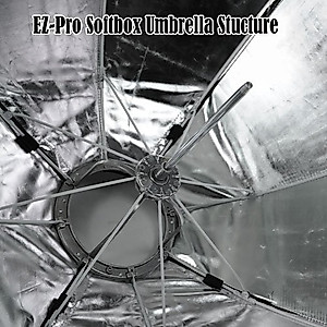 Fotodiox EZ-Pro 12x56in (30x140cm) Strip Softbox - Quick Collapsible Softbox with Profoto Insert