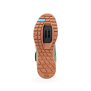 Crank Brothers Mallet E Speedlace Mountain Bike Shoe Green/Blue/Gum, 13.0